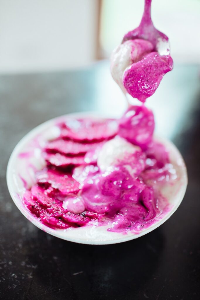 Receta helado natural fit VikikaTeam®