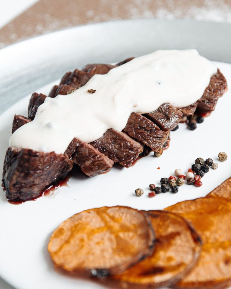 Receta solomillo a la pimienta fit VikikaTeam